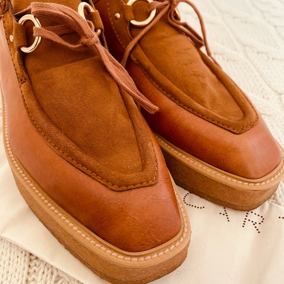 Stella McCartney | Shoes | New Stella Mccartney Brown Faux Suede And ...